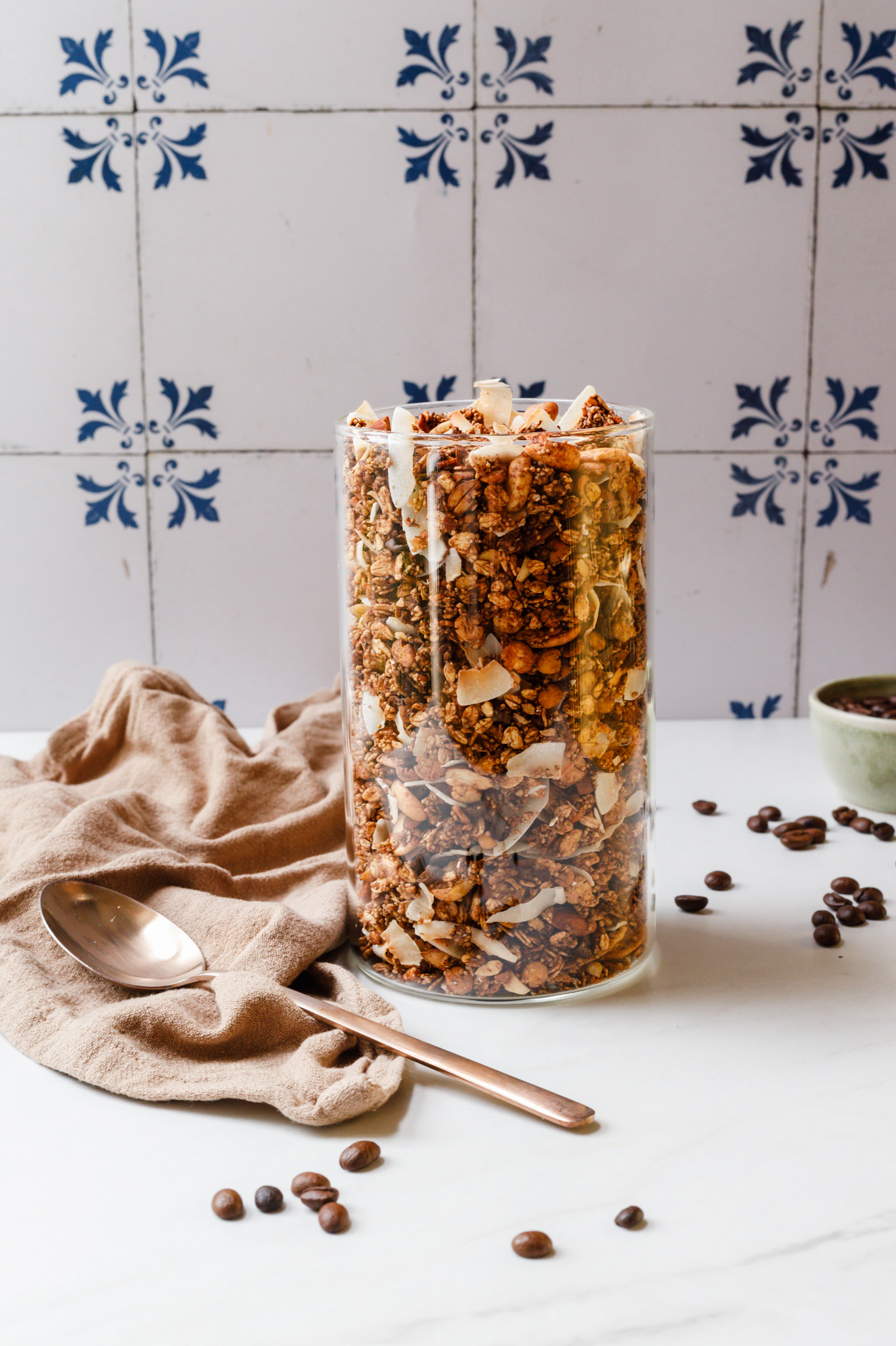 Coffee Crunch Granola - of leaves & lemons